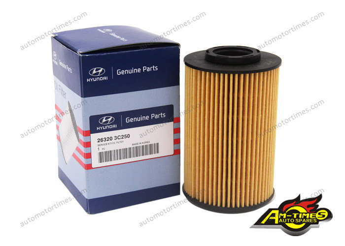 Hyundai Engine Oil Filter Element 26320-3C250 Ensure Operation Of The ...