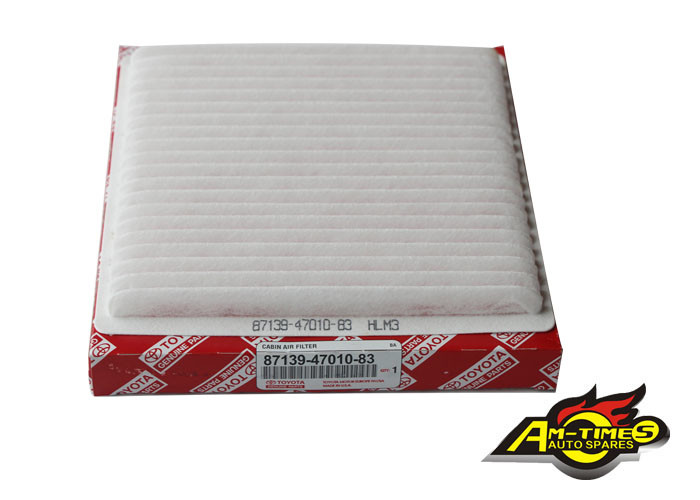 Pleated - Paper Panel Auto Cabin Air Filter , Toyota Cabin Filter 87139 ...